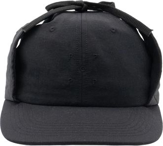Pop Trading Company Ohrenklappenm&uuml;tze Schwarz Stilvolles Winteraccessoire - - Accessories - unisex - Schwarzk - L/XL