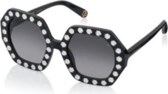 Philipp Plein Schwarze Damen Sonnenbrille Stilvolles Design - - Accessories - Damen - Schwarzk - ONE SIZE