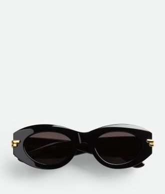 Bottega Veneta Ovale Mitre Sonnenbrille - Bottega Veneta