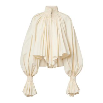 Khaite Damen, Blusen & Hemden, Beige, SGr&ouml;&szlig;e