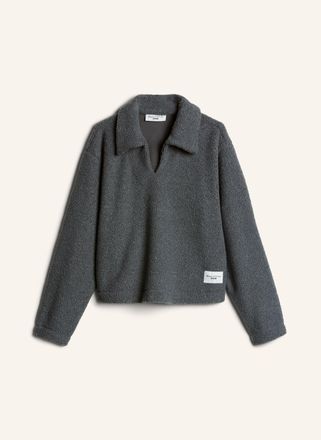 Marc O'Polo Denim Marc Opolo Denim Teddy-Sweatshirt grau