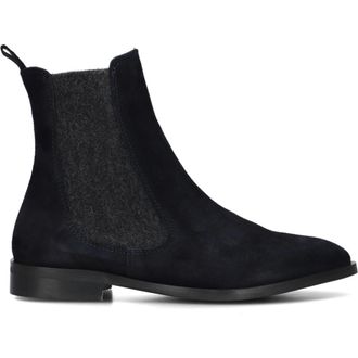 Stefano Lauran Blaue Wildleder Stiefeletten - - Shoes - Damen - Blau - 36 EU
