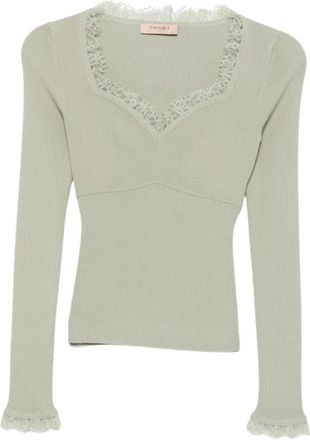 Twinset Twinset Strickpullover - - Knitwear - Damen - Gr&uuml;n - M