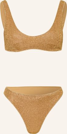 Os&eacute;ree Bustier-Bikini Lumiere Sporty gold