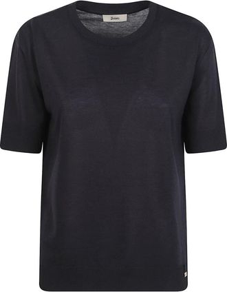 Herno Femme, Tops, Bleu, Taille: 38 FR Herno T-shirts et Polos Bleu