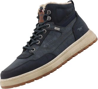 Mustang Jeans Herren High Top Sneaker Navy EU 48