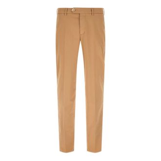 Brunello Cucinelli Homme, Pantalons, Beige, Taille: M Pantalon en gabardine teint pi&egrave;ce