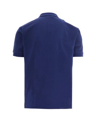 Lacoste Mens Polo Shirt Petit Piqu&eacute; Cotton Blue T-shirts And Polos