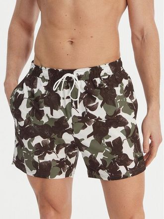 HUGO BOSS Badeshorts Pike 50561145 Gr&uuml;n Regular Fit