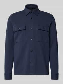 Selected Regular Fit Hemdjacke mit Brusttaschen Modell JACKIE