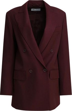 Max Mara Femme, Vestes, Rouge, Taille: 40 FR Farad Jacket