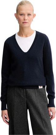 Bally Damen, Strickwaren, Blau, MGr&ouml;&szlig;e