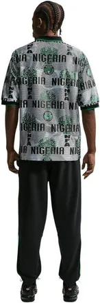 Nike T-Shirt Nike Performance NFF Nigeria Trainingsshirt Wei&szlig; Polyester