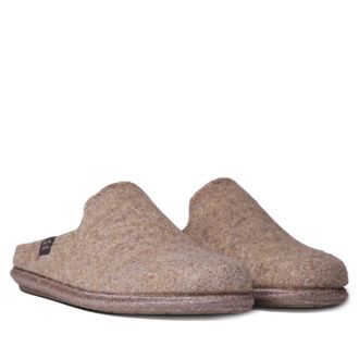 Toni Pons Herren-Hausschuhe aus Filz - TOMAS-RW Taupe, 42 EU