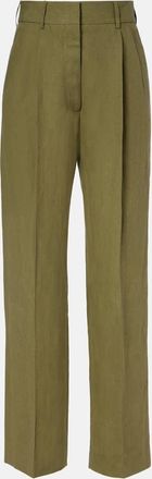 Blaz&eacute; Milano Blaz&eacute; Milano Weite Hose Midday Sun aus Leinen