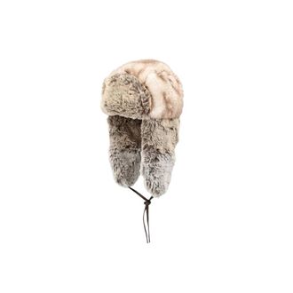 Kangol Femme, Accessoires, Beige, Taille: S Multi Faux Fur Trapper