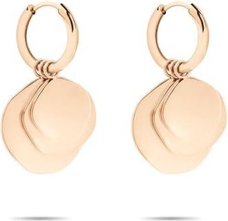 Liebeskind Liebeskind Boucles doreilles créoles Berlin LJ-1666-E-14 en acier inoxydable or rose, 1,4 cm, Acier inoxydable, Pas de gemme