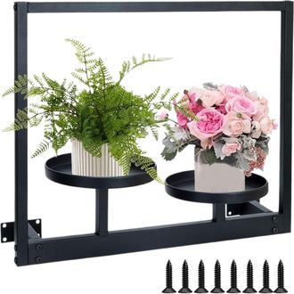 Generico Schwebende Regale - schwebendes Wandregal für Blumentöpfe | schwebende Regale für Pflanzen | schwimmende Regale | Dekoration für Haus, Garten, Balkon,