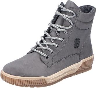 Rieker Femme N0773 Bottes Courtes, Gris, 40 EU