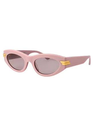 Bottega Veneta Womens Sunglasses Bv1189s Pink-Pink-Violet Acetate Pink/pink/violet