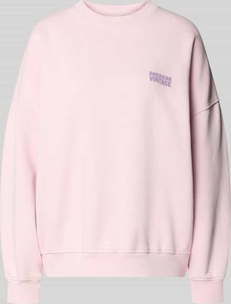 American Vintage Oversized Sweatshirt aus reiner Baumwolle Modell PLIIZZY