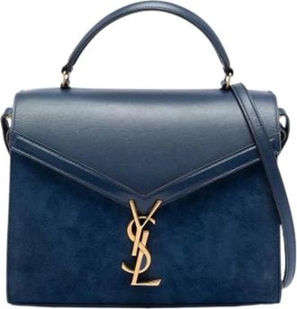 Saint Laurent Pre-owned Cassandra - - Pre-owned - Damen - Blau - ONE SIZE