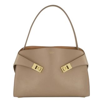 Ferragamo Hug Soft Schultertasche - - Bags - Damen - Grau - ONE SIZE