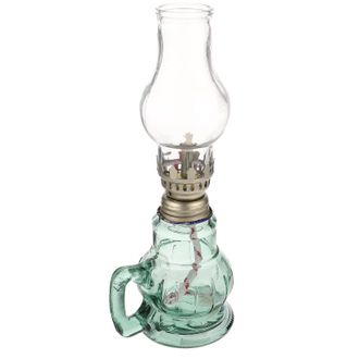 BESPORTBLE HOODANCOS Vintage Kerosinlampe aus Dickem Glas Winddicht und Hitzebest&auml;ndig Dekorative Petroleumlampe f&uuml;r Wohnzimmer Schlafzimmer und Notbeleuchtung b