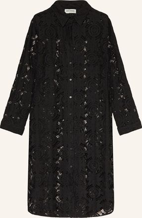 Lollys Laundry Lollys Laundry Hemdblusenkleid Mmumball Aus Spitze schwarz