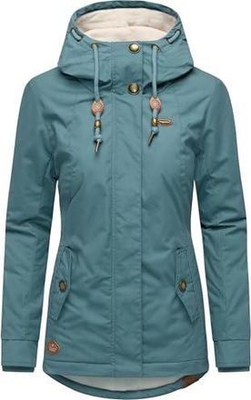 Ragwear Veste dhiver chaude pour femme avec capuche courte Monade Intl XS-6XL, XL