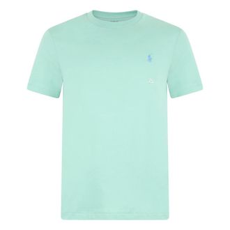 Polo Ralph Lauren Homme, Tops, Vert, Taille: L T-shirt en jersey coupe slim
