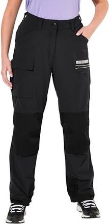 Ulla Popken Multifunctional Hybrid Trekking Pants Pantalons, Schwarz, 47W / 32L Femme