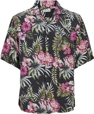 Jack & Jones Jjejeff AOP Resort Shirt Ss Sn Pls