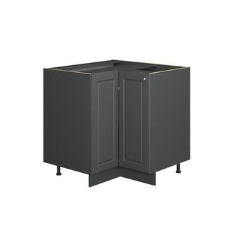 Vicco Meuble dangle Fame-Line, Anthrazit-Gold Landhaus, 80.5cm, PT Anthracite