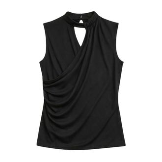 Pennyblack Femme, Tops, Noir, Taille: 42 FR Soft Wrap Stretch Top