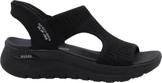 Skechers Femme, Chaussures, Noir, Taille: 38 EU Sandales &Icirc;le pour Femmes