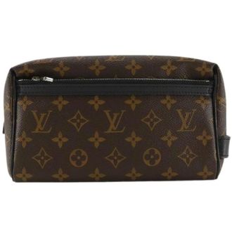 Louis Vuitton Pre-owned Trousse Toilette Monogram Macassar Pouch - Homme - Pre-owned - Brun - Taille: ONE Size