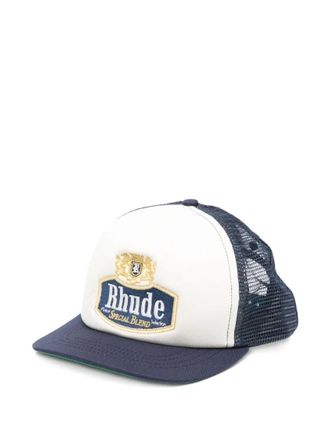 Rhude Caps & M&uuml;tzen - Structured Cotton Cap - Gr. ONE SIZE - in Grau - f&uuml;r Damen