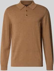 Mc Neal Regular Fit Strickpullover aus Baumwoll-Mix mit Kaschmir-Anteil