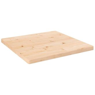 vidaXL Dessus de table 60x60x2,5 cm bois de pin massif Vidaxl