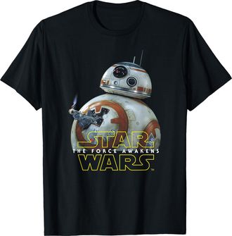Star Wars BB-8 Lighter Episode 7 Graphic T-Shirt T-Shirt