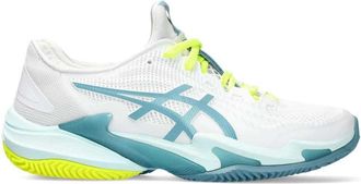 Asics Asics Damen Court Ff 3 Clay Sneaker, White Soothing Sea, 43.5 EU