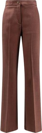 Pinko Pinko, Femme, Pantalons, Brun, Taille: 38 FR New Serenidad Pantalons