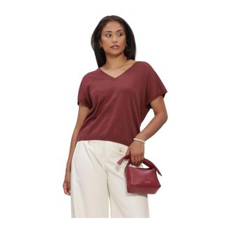 Minus Damen, Strickwaren, Rot, 2XLGr&ouml;&szlig;e