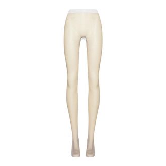 Wolford Collants Twenties Econyl - Femme - Sous-v&ecirc;tements - Blanc - Taille: 36 FR