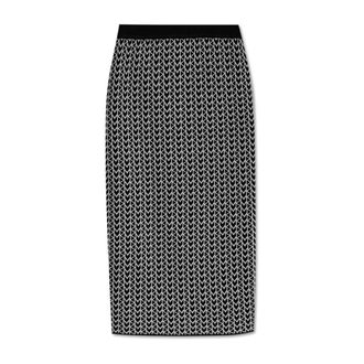 Michael Kors Monogrammrock - - Skirts - Damen - Schwarzk - S