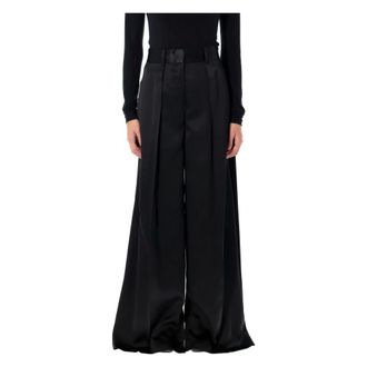 Jil Sander Femme, Pantalons, Noir, Taille: W32 Pantalons