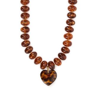 Au Printemps Paris Collier pendentif coeur