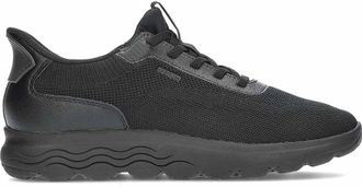 Geox Damen D SPHERICA Plus A Sneaker, Black, 40 EU