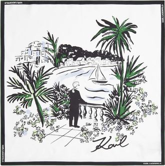 Karl Lagerfeld Tuch Villa de Vigie